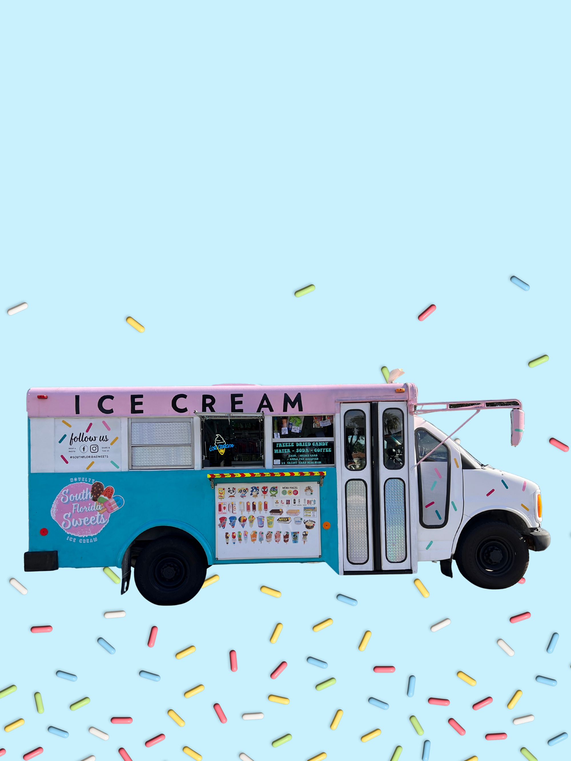 South Florida Sweets Ice Cream Truck and Ice Cream Cart Rentals | South ...