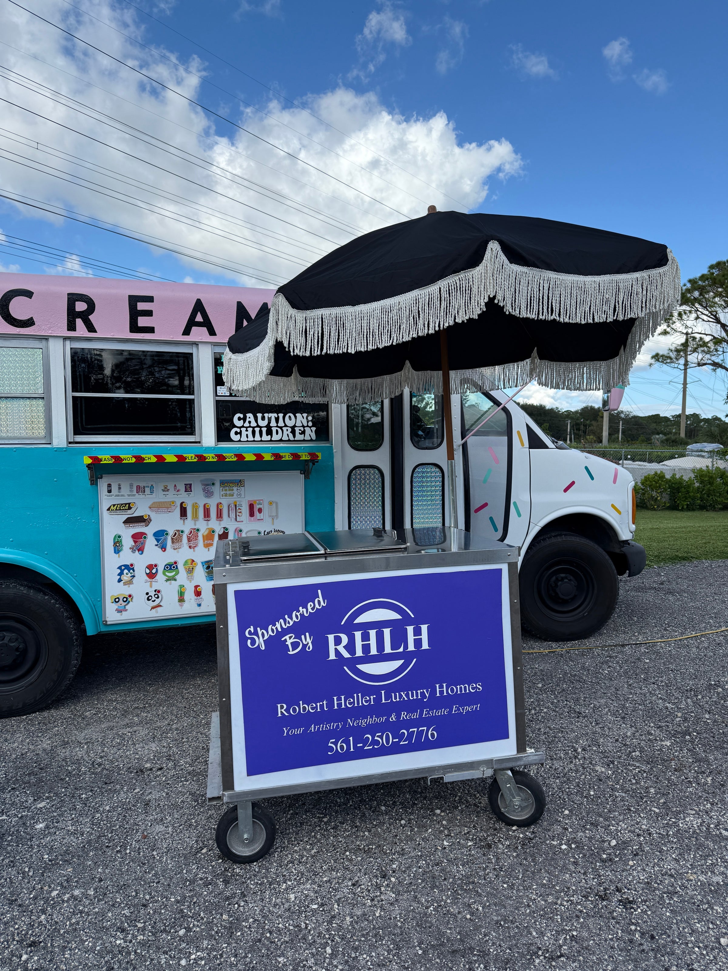Ice Cream Cart | South Florida Sweets, LLC
